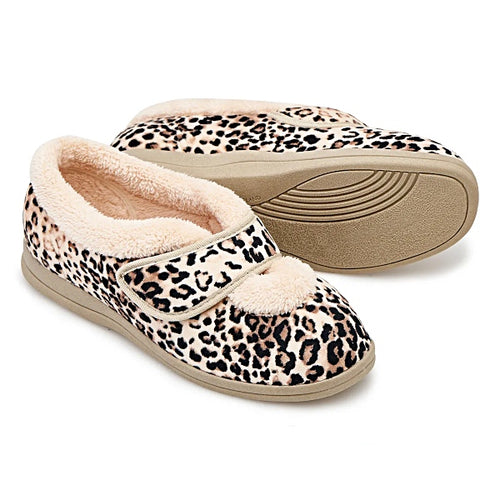 Snuggly. Beautifully soft, warm-lined slipper