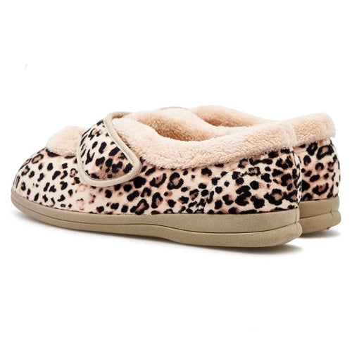 Snuggly. Beautifully soft, warm-lined slipper