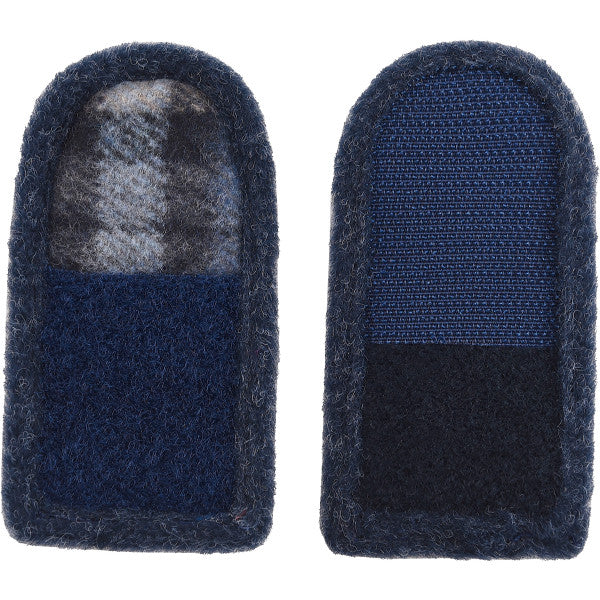 Reggie Blue Tartan Strap Extensions. More room for very swollen feet.